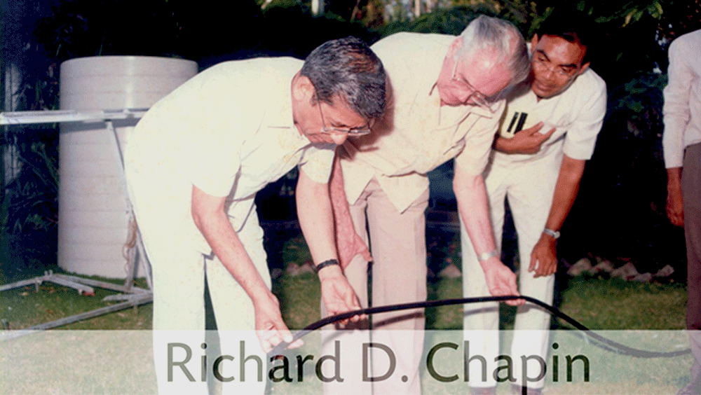 Blog at Jains - Life Legacy of Richard D. Chapin