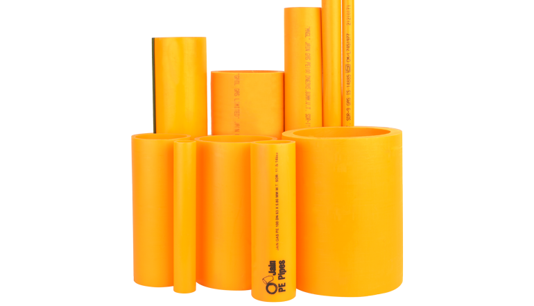 Jain HDPE Piping System for Gas Conveyance
