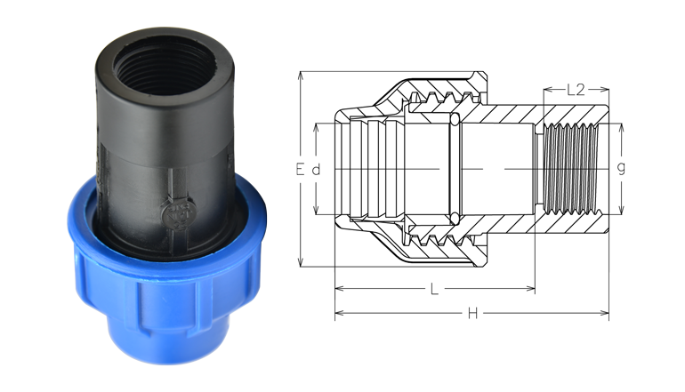 FEMALE THREADED ADAPTOR