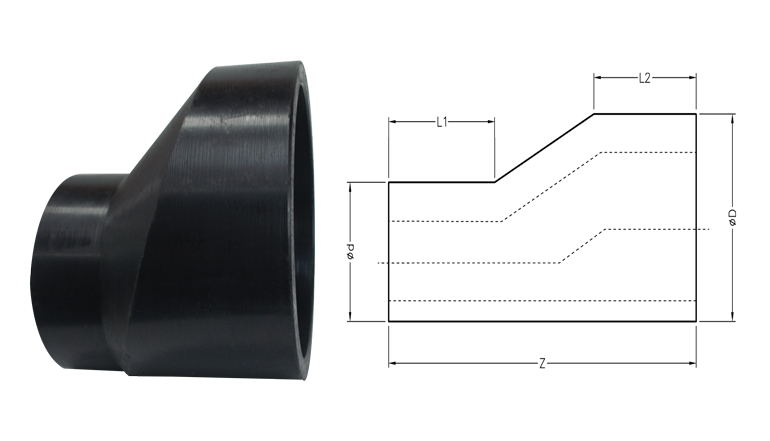 ECCENTRIC REDUCER SINGLE STAGE