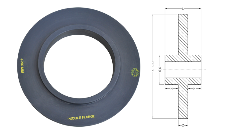 HDPE PUDDLE FLANGE