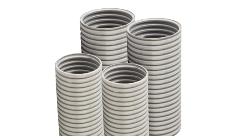 PVC Single Wall Corrugated Pipe