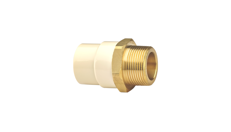 CPVC Male Threaded Adaptor Reducing Brass Insert